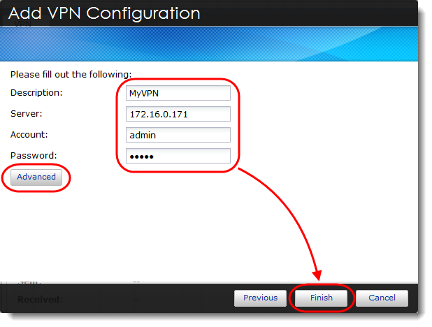 Připojení NAS k VPN - ASUSTOR NAS