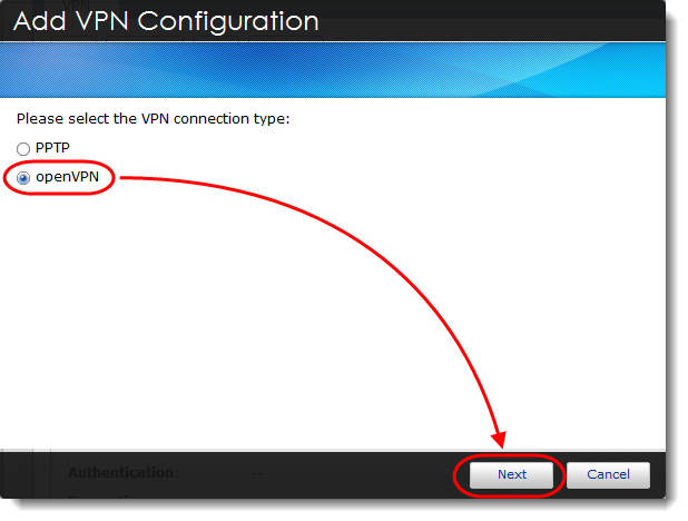 Připojení NAS k VPN - ASUSTOR NAS