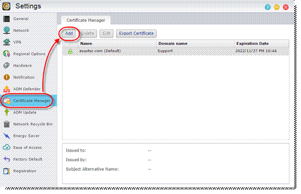 Using HTTPS to Secure NAS Communication(English Only) - ASUSTOR NAS