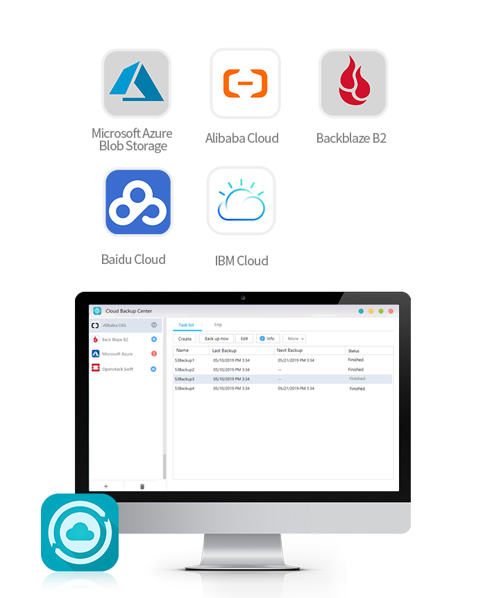 Cloud Backup Center ASUSTOR NAS