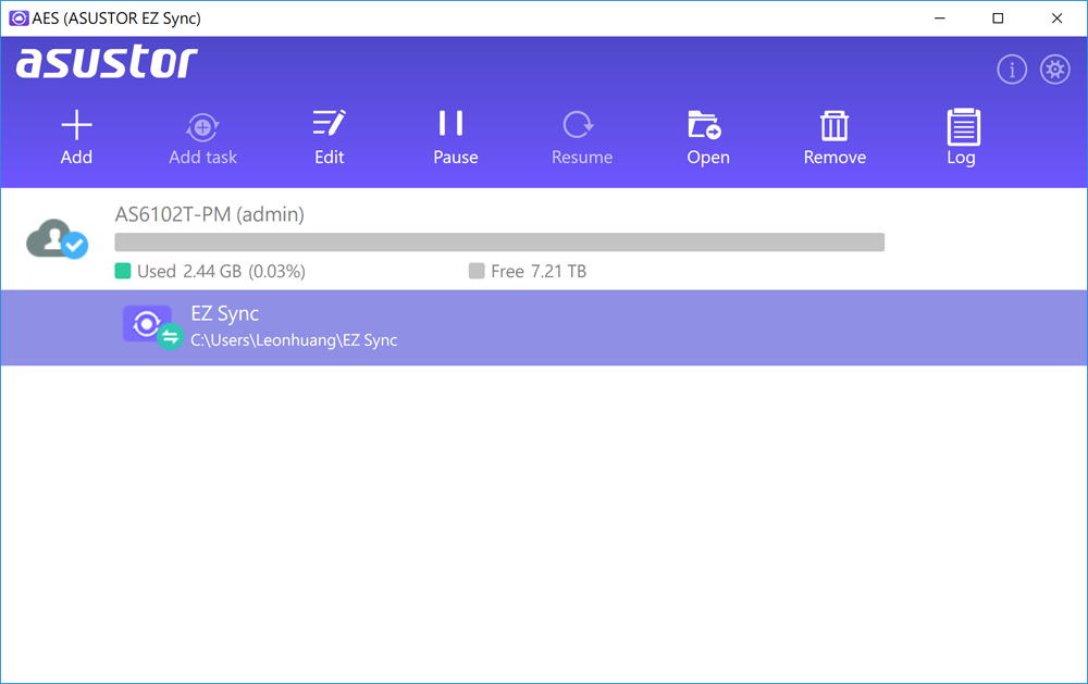 ASUSTOR EZ Sync Beta | ASUSTOR NAS