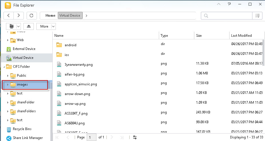 How to create CIFS folders - ASUSTOR NAS