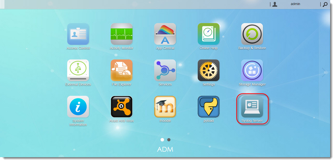 將 NAS 設定為 Syslog 伺服器 - ASUSTOR NAS