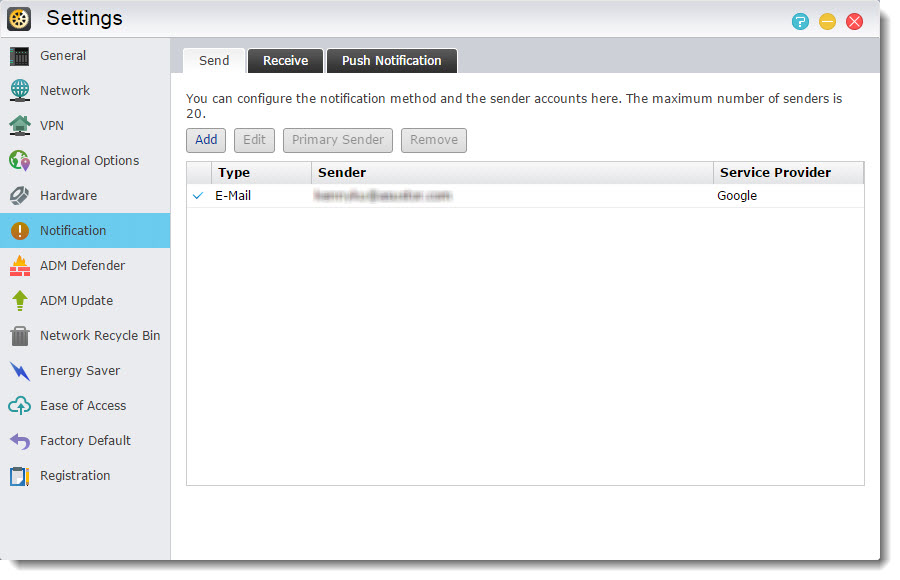 將 NAS 設定為 Syslog 伺服器 - ASUSTOR NAS