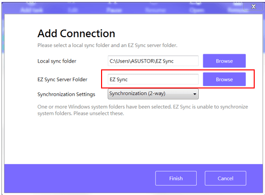 ASUSTOR EZ Sync 简介 - ASUSTOR NAS