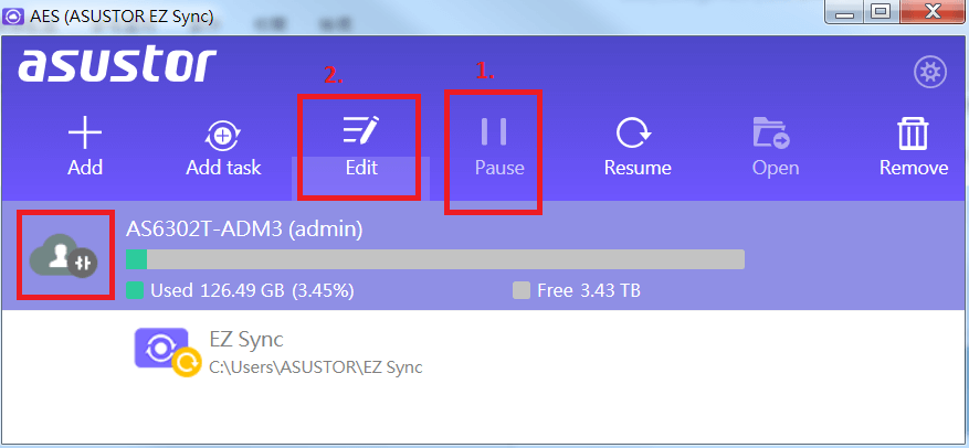 ASUSTOR EZ Sync 简介 - ASUSTOR NAS