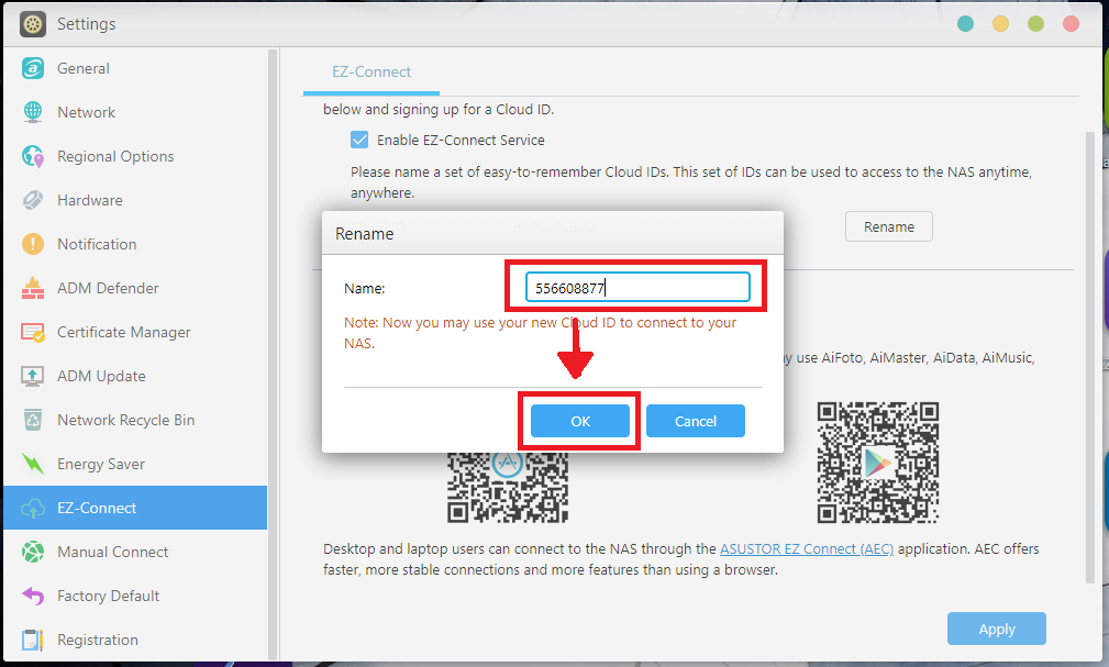 Remote Access - Using EZ-Connect™ - ASUSTOR NAS