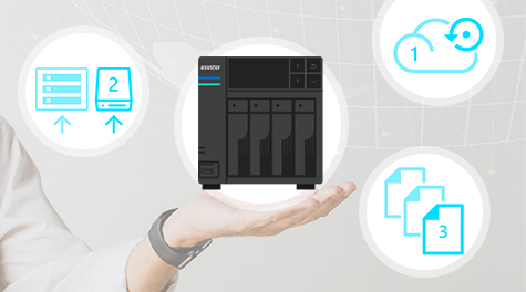 3-2-1 Backups - Best Practices - ASUSTOR NAS